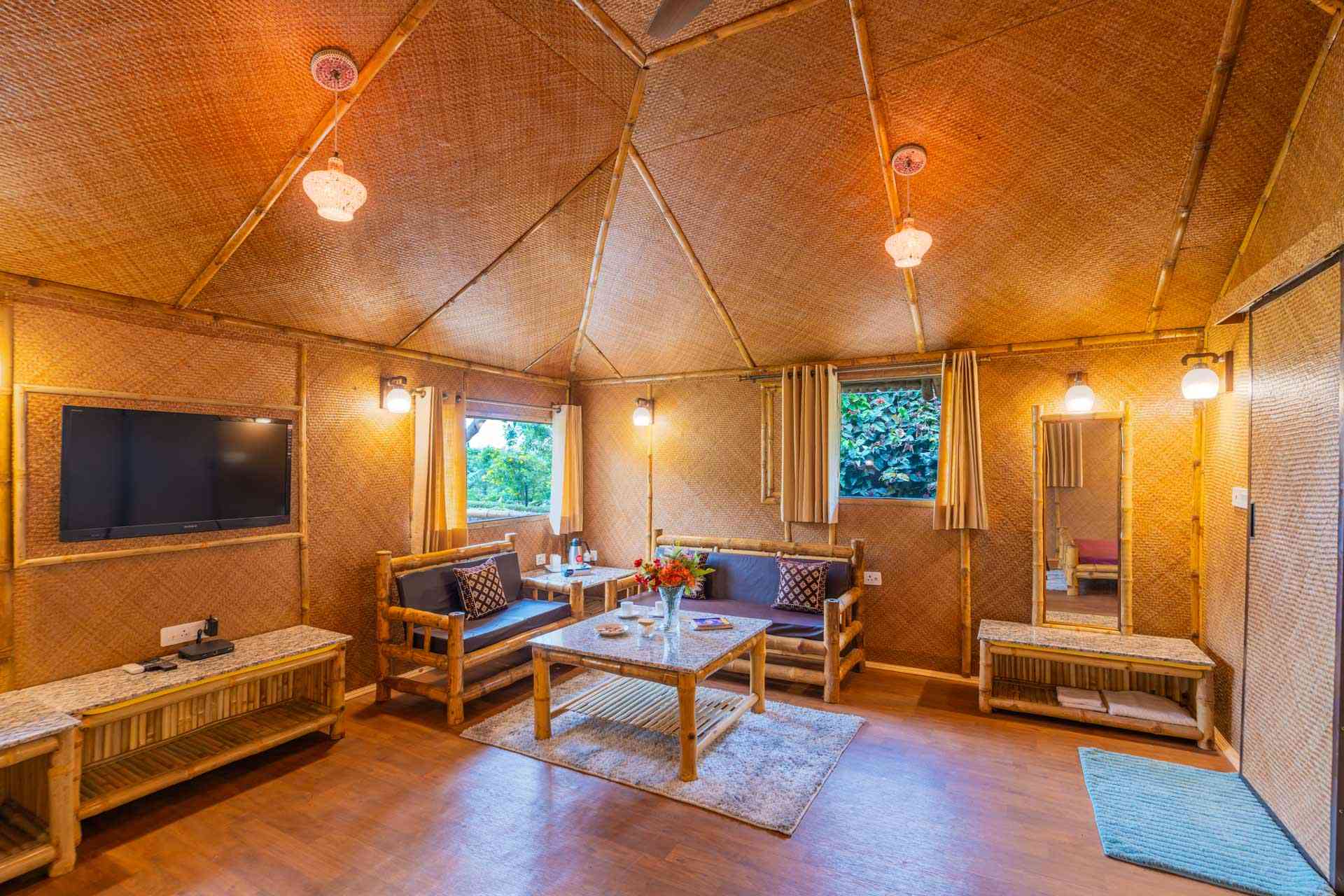 Book Your Luxurious Stay @ Bamboo Hut @ Maple Farms - Sohna In New ...