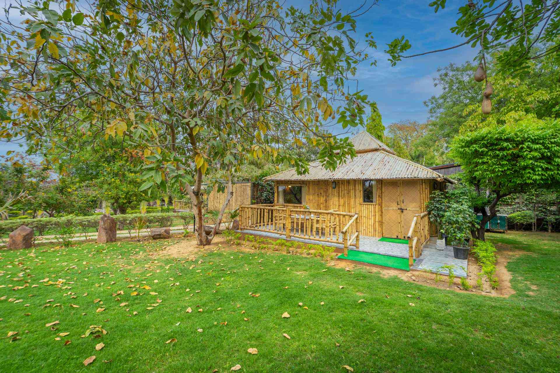 Book Your Luxurious Stay @ Bamboo Hut @ Maple Farms - Sohna In New ...