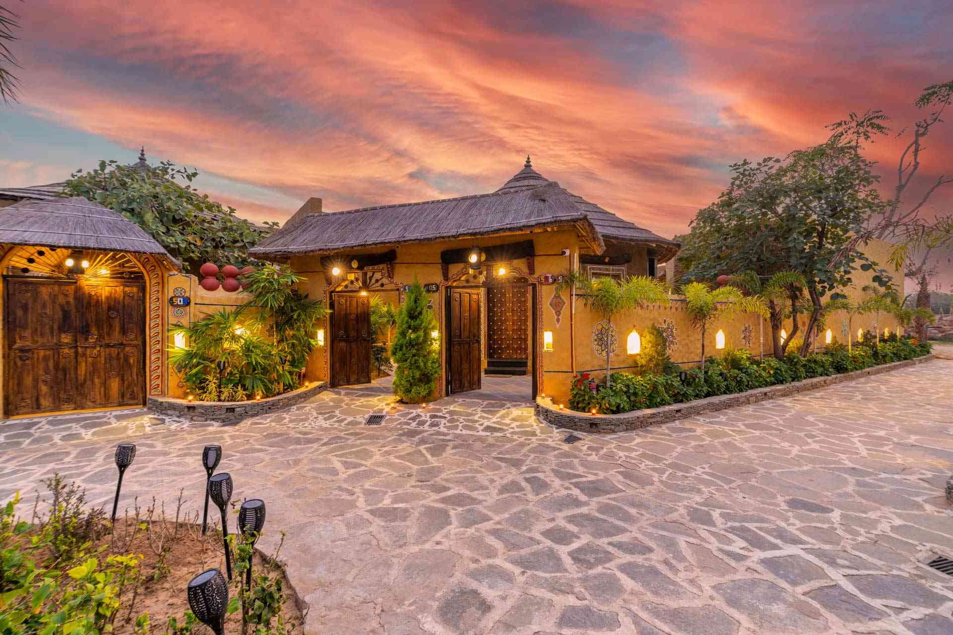 Book Your Luxurious Stay @ Majestic Mud House In Pushkar from StayVista