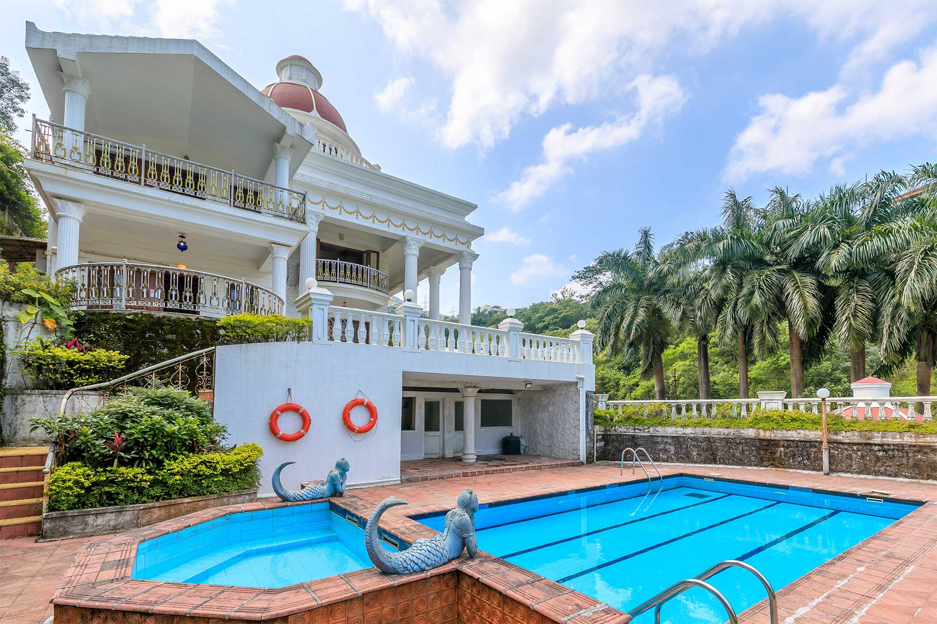 The White House Villa: The luxury villa with a pool in lonavala | StayVista